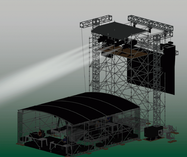 FOH - Front of House - Gallagher Staging & Manufacturing