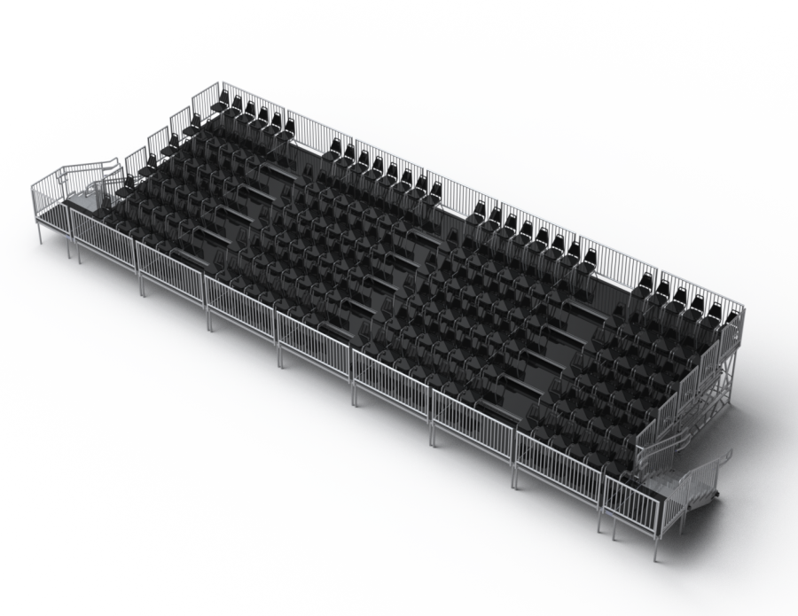 Seating Platform Rentals – Gallagher Staging